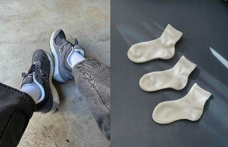 【ユニクロ】の白ソックスが優秀！ もっちり＆ふかふかの履き心地がやみつきに #深夜のこっそり話 #2140 - 【SKB】深夜のこっそり話 - ビューティ | SPUR