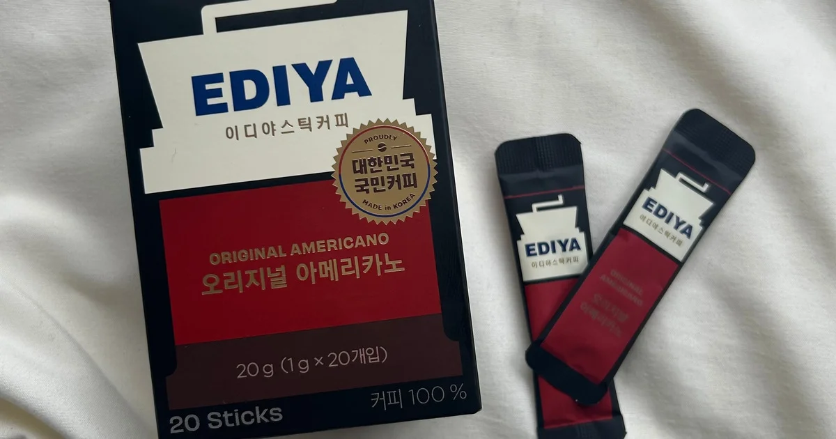 韓国ドラマのあのドリンクを手軽に楽しめる【EDIYA COFFEE(イディヤコーヒー)】のインスタントアメリカーノ - スモールグッドシングス ...