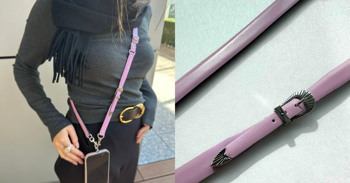 【トーガ トゥ】のフォンストラップで、日常に特別感を。“いちごミルクカラー”に心を射抜かれて #深夜のこっそり話 #2117 - 【SKB】深夜のこっそり話 - ビューティ | SPUR