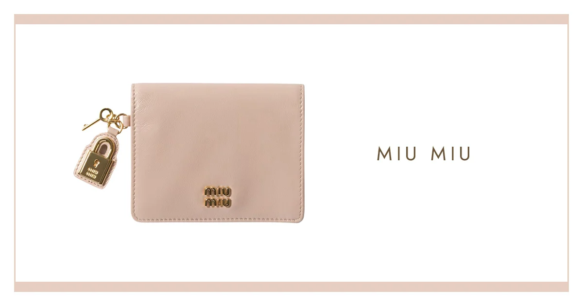 ギャラリー・画像・写真 - 【ミュウミュウ】の財布。モードな大人のピンクを堪能するなら - SPUR財布研究会 | SPUR